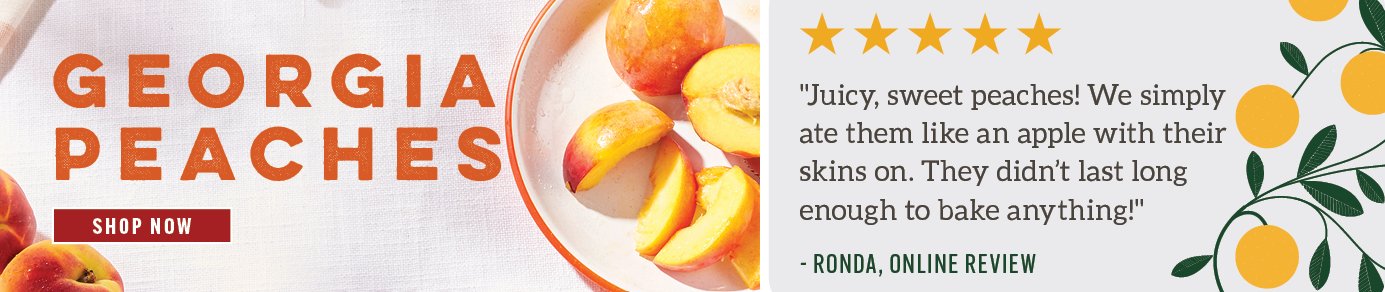 Georgia Peaches | Buy Fresh Georgia Peaches Online | Order Farm-Fresh ...