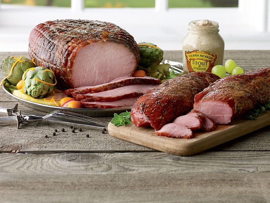 Smoked Peppered Boneless Ham | Pittman & Davis