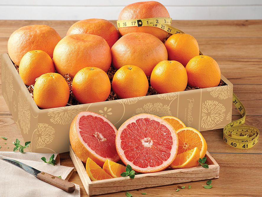 2/5 Bushel - Rio Ruby Grapefruit and Navel Oranges | Pittman & Davis