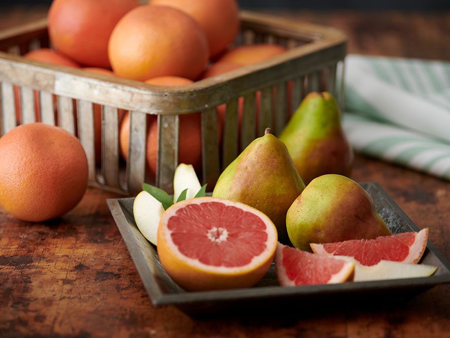 Rio Ruby Red Grapefruit plus King Comice Pears