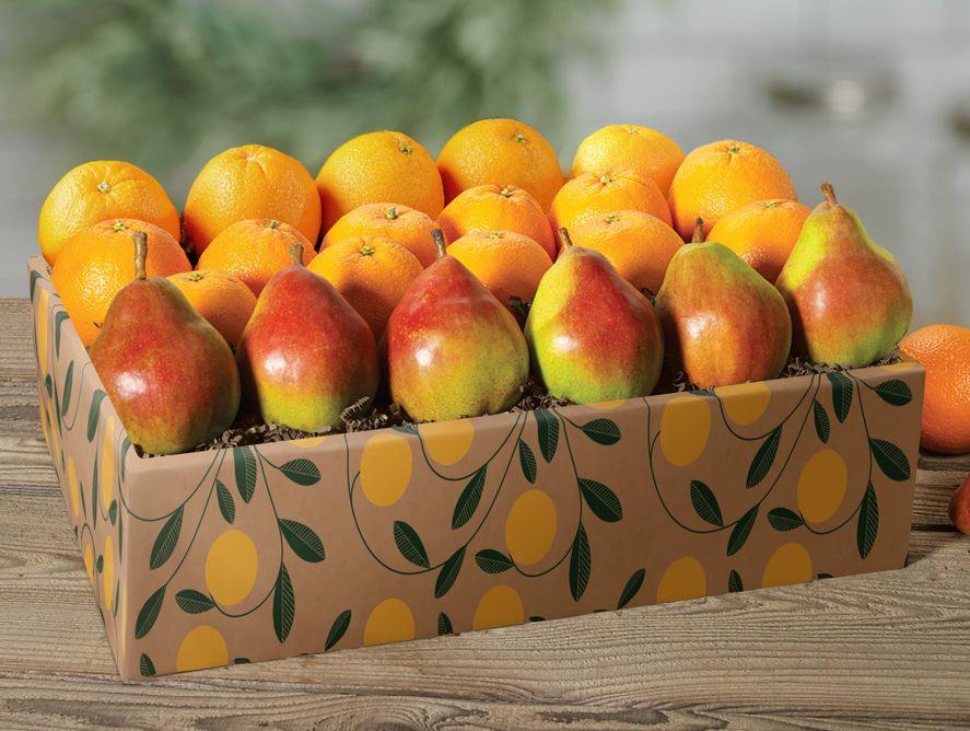Citrus Gift Boxes and King Comice Pears | Pittman & Davis
