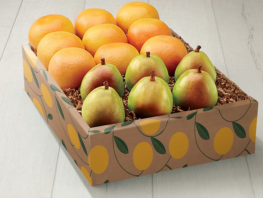 Navel Oranges plus King Comice Pears