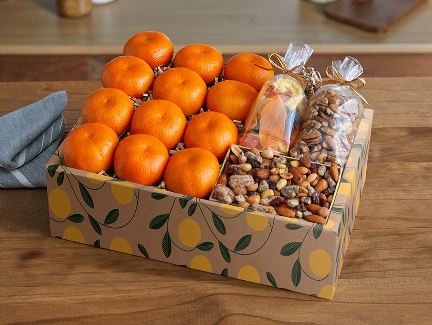 Tangerines & Treats Gift Box