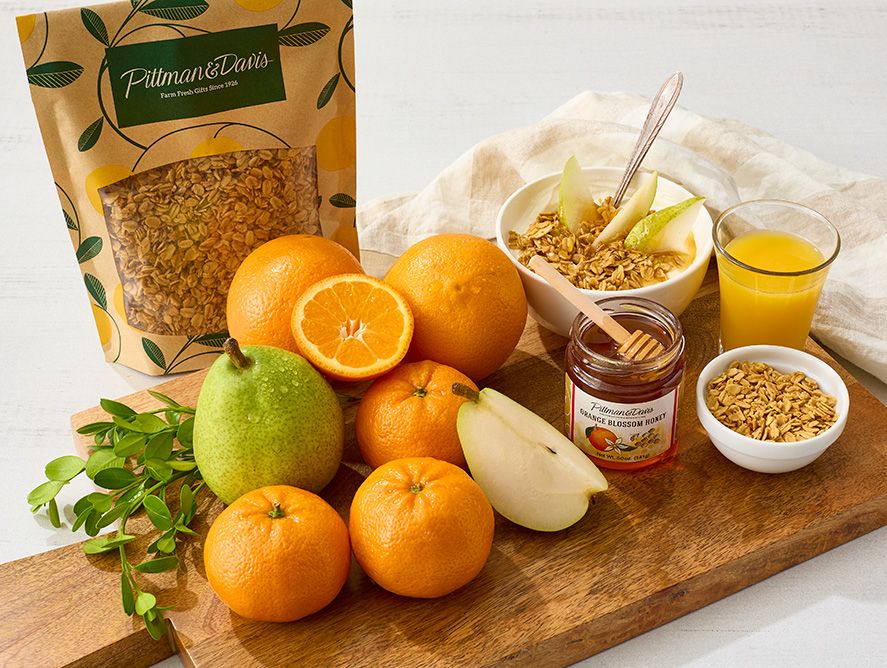Citrus & Granola Breakfast Box