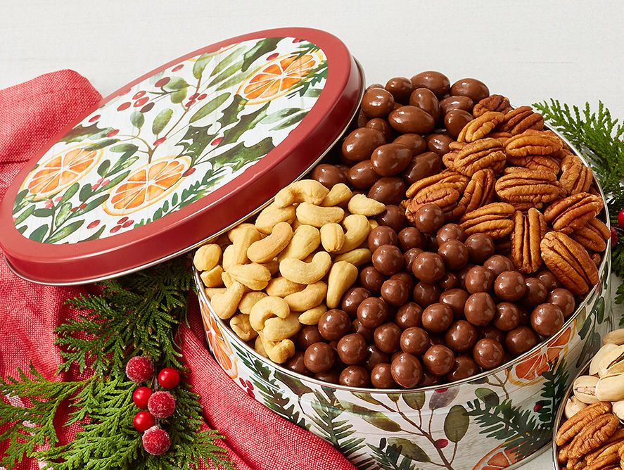 40 oz. Nuts About Chocolate Gift Tin
