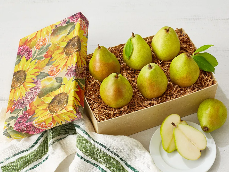 Sunflower Pears Gift Box