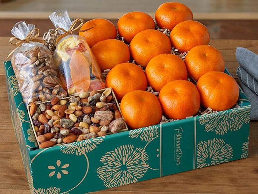 Tangerines & Treats Gift Box